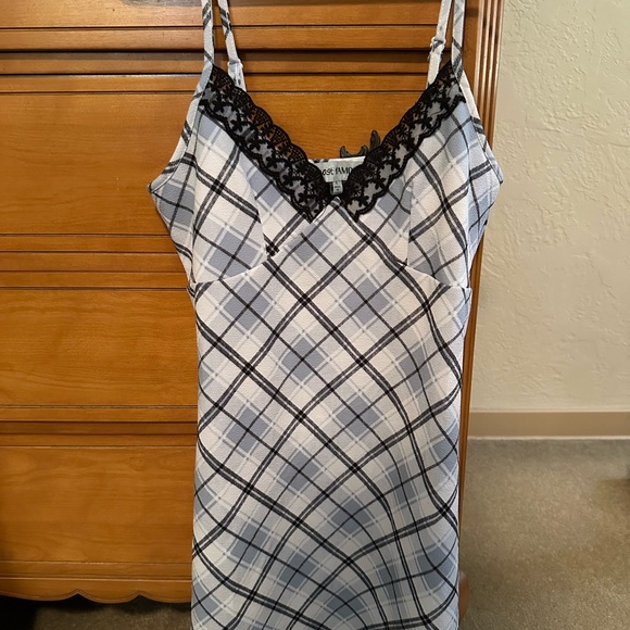 Almost Famous | Dresses | Almost Famous Black And White Mini Dress With ...